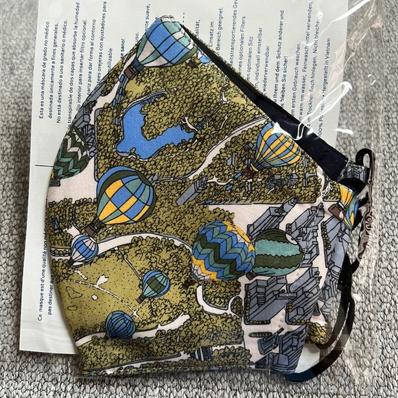 Tory Burch | Accessories | Tory Burch Face Mask Hot Air Balloons | Poshmark